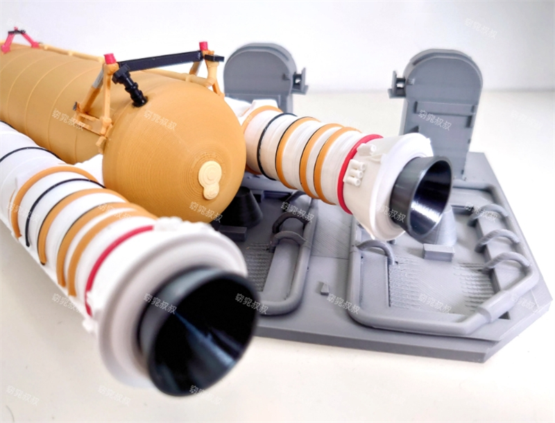 1/200 Scale Discovery Space Shuttle Launch Platform Spacecraft Static ...