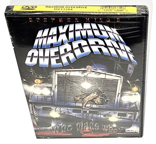 Maximum Overdrive DVD 2001 Anchor Bay Brand New Sealed OOP First ...