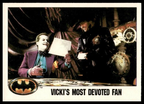 1989 Topps Tiffany Batman #61 Vicki's Most Devoted Fan | eBay