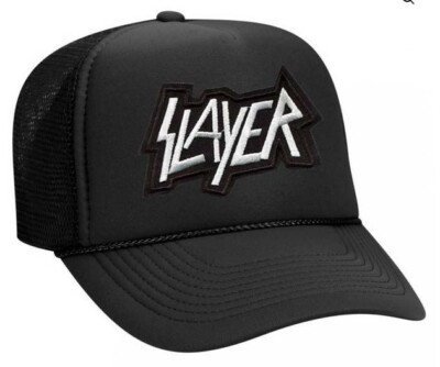 SLAYER PATCH + Trucker HAT Vintage Style 70s 80s CAP Metal punk ...