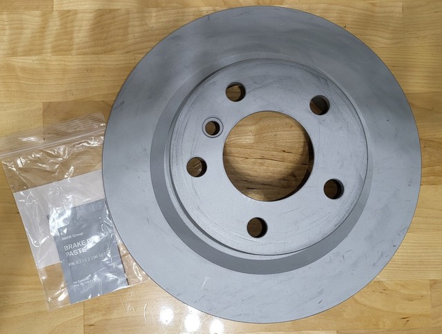 ZIMMERMANN Disc Brake Rotor - Rear (300mm) 150349820 BMW 34216792227 ...