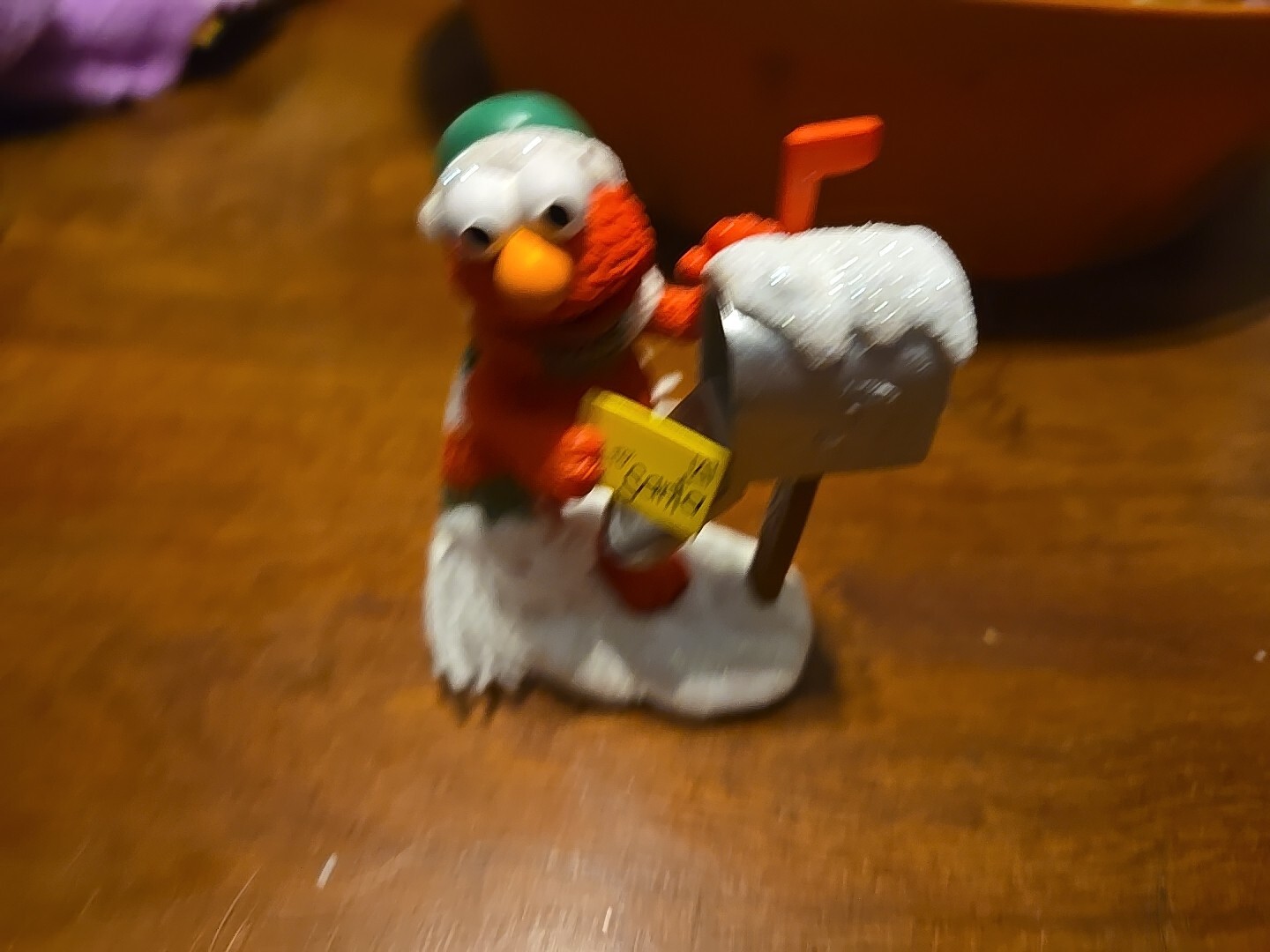 Elmo Sesame Street Santa Christmas Ornament Heirloom American Greetings ...