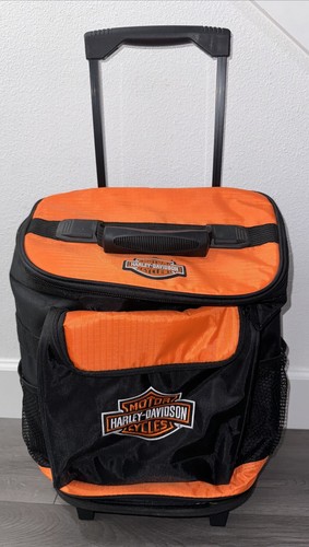 HARLEY DAVIDSON INSULATED ROLLING COOLER BACKPACK BAG HD MOTORCYCLE ...