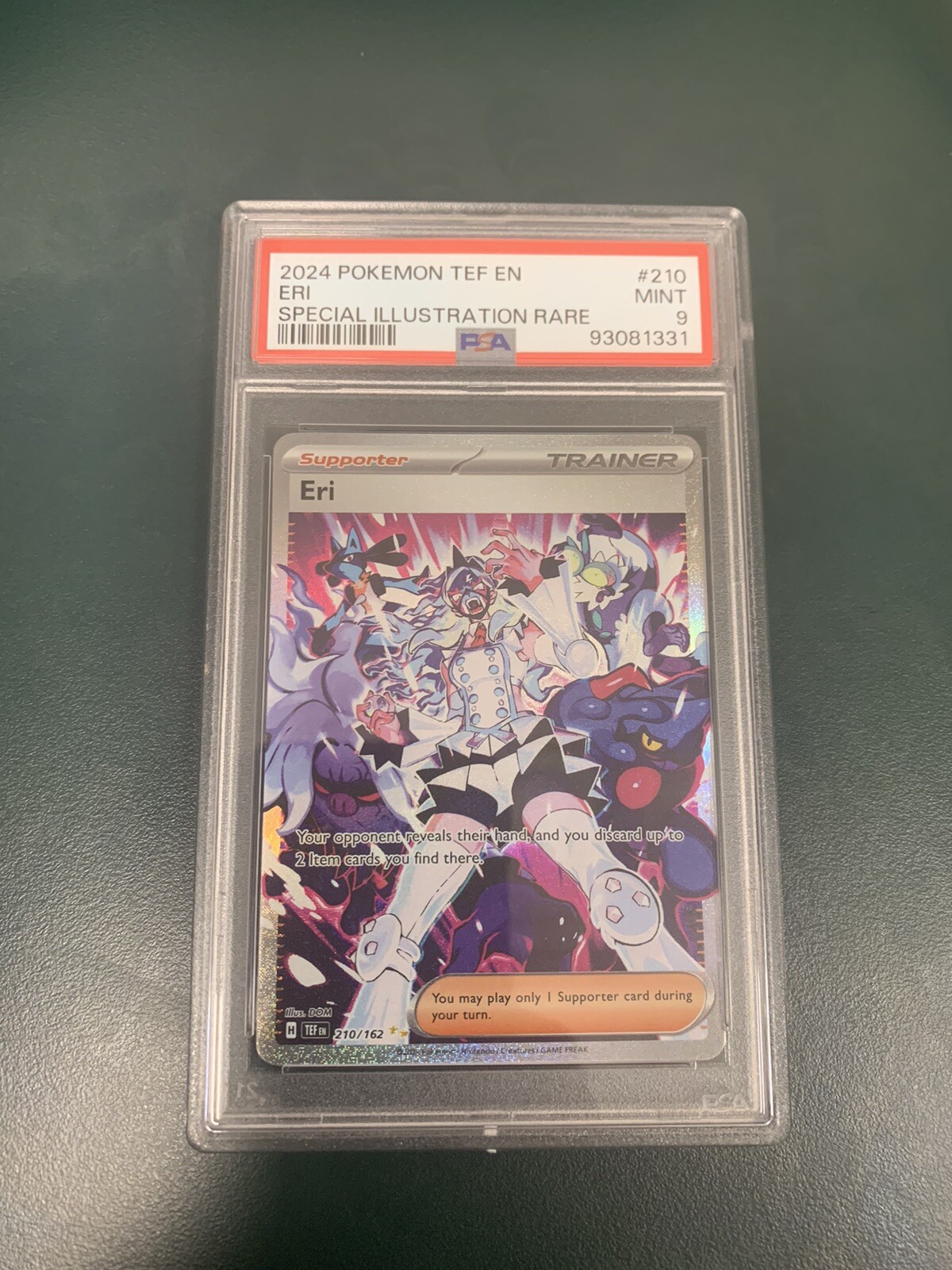 Pokémon TCG Eri Scarlet & Violet-Temporal Forces 210/162 Holo Special ...