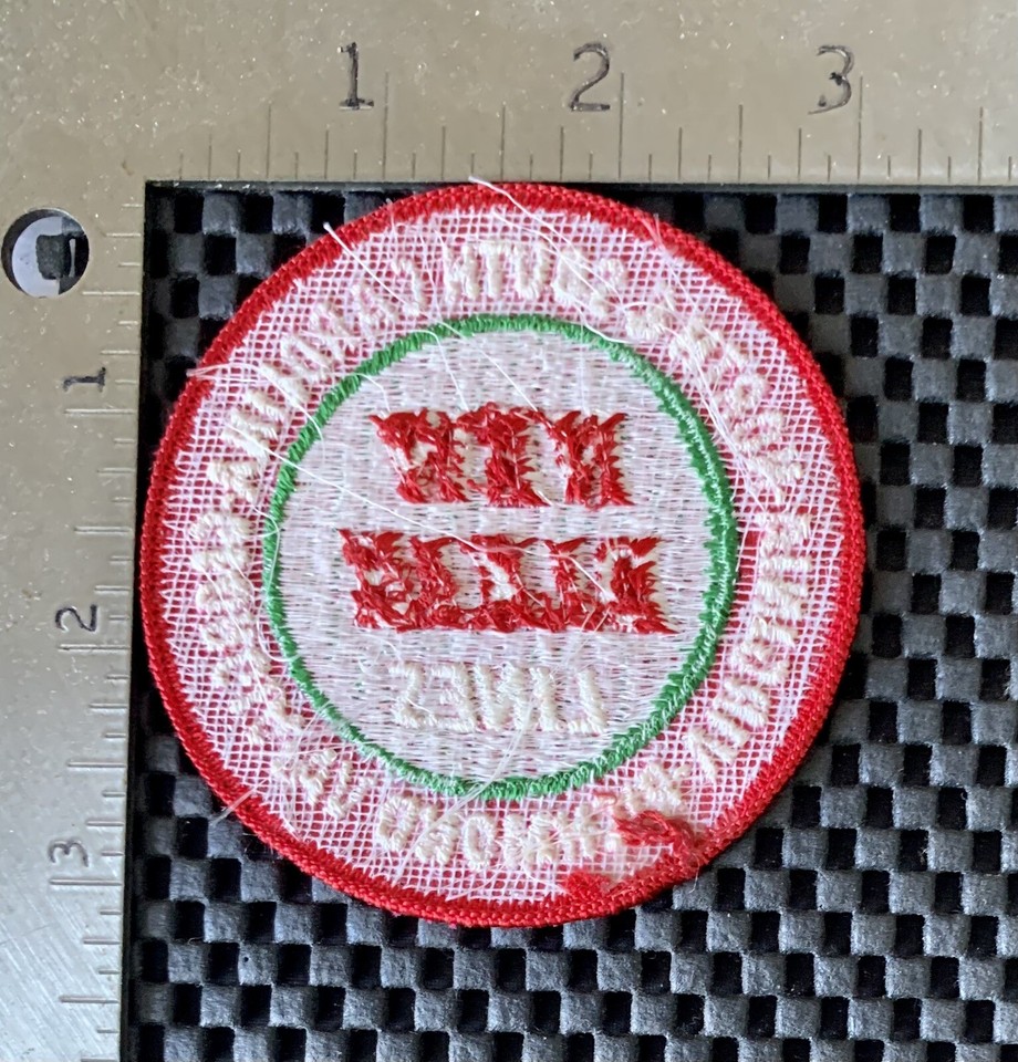 NEW DIXIE LINES EMBROIDERED SEW ON ONLY PATCH TRUCKING MOTOR FREIGHT 3 ...