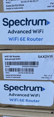 Spectrum Wi-Fi 6E Router SAX2V1S | eBay