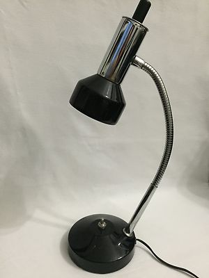 Vintage Black Bendable Adjustable Table Lamp with Weighted Base (RF313 ...