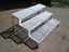 Garden Outdoor Reinforced Metal Galvanised Stairs- 100cm Wide | eBay