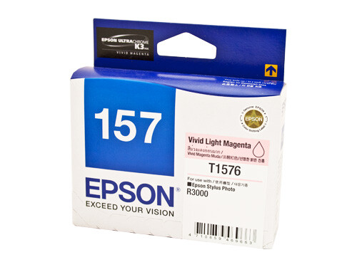 Epson 157 UltraChrome K3 Light Magenta Ink Cartridge C13T157690 For ...