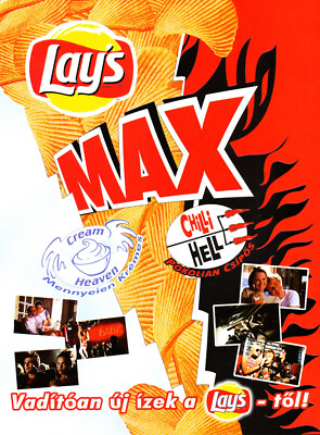 LAY'S AD #02 MAGAZINE promo AD ORIGINAL 1 PAGE AD FOREIGN 2002 | eBay