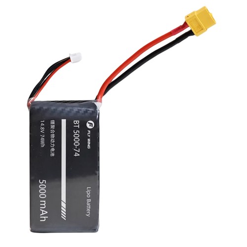 5000mAh 4S 14.8V LIPO Battery For FlyWing FW450L Bell-206 UH-1 V3 ...