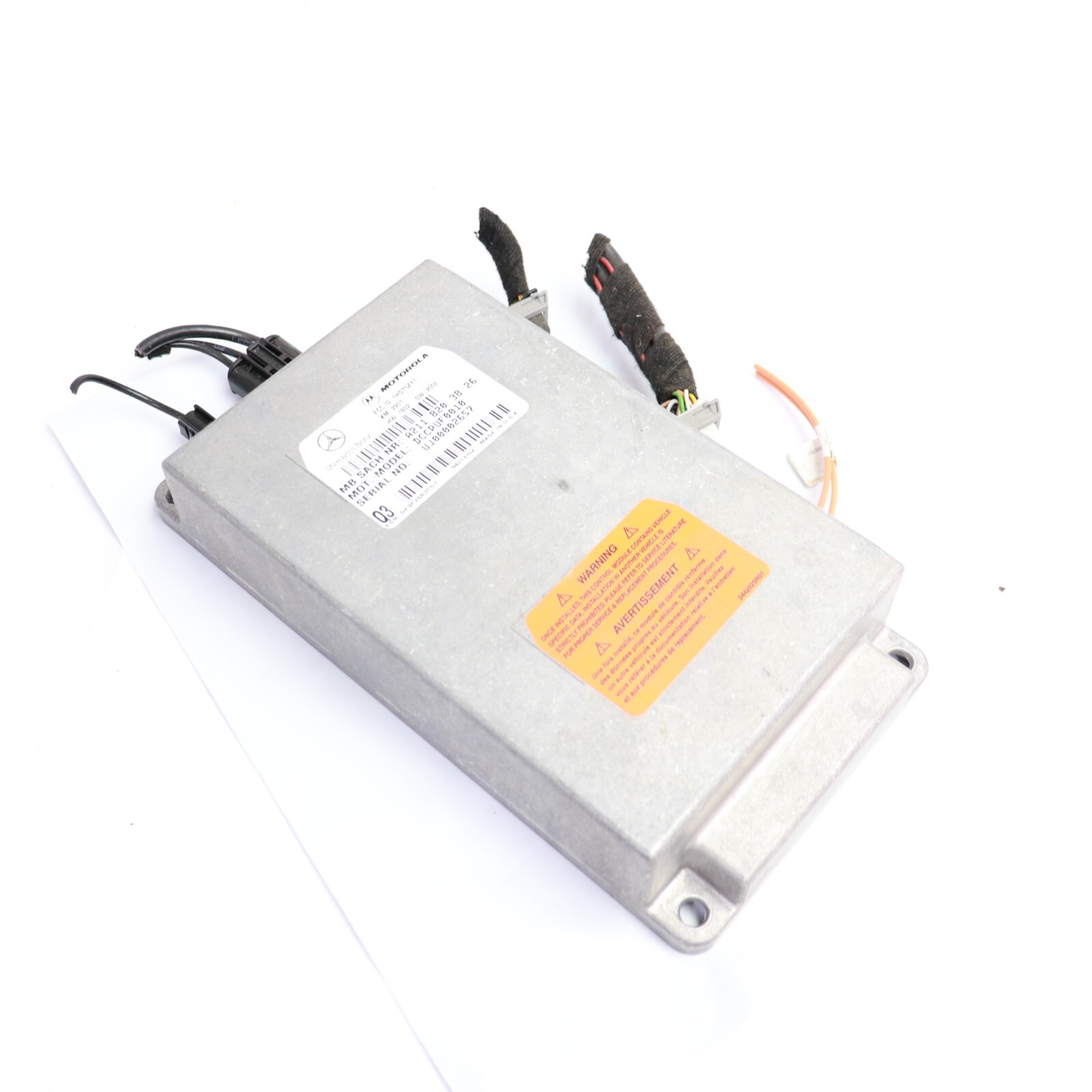 00-06 Mercedes W220 S600 E550 CL55 AMG Voice Communication Control ...