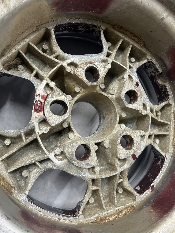 Keystone Classic Mag Wheel Uni Lug 14x8.5 Single Spare Chevy Ford Mopar ...