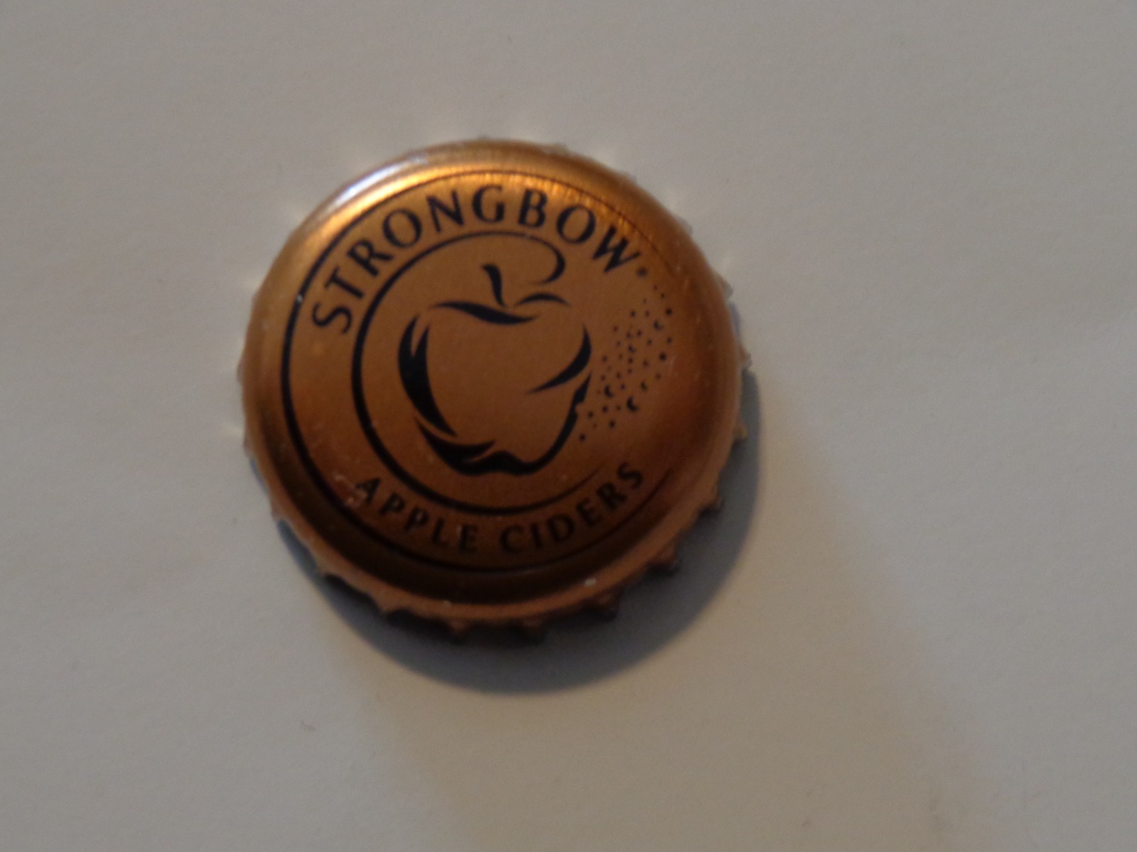 BEER Bottle Crown Cap ~ STRONGBOW Hard Apple & Ginger Cider ~ BELGIUM ...