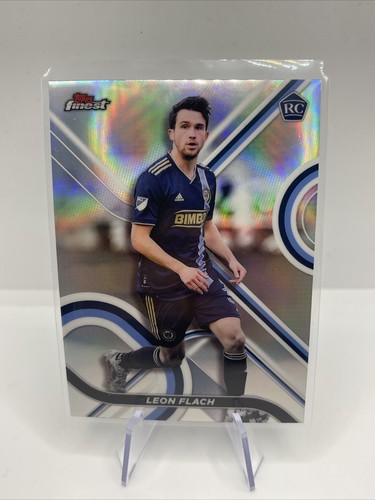 Leon Flach 2022 Topps Finest MLS Rookie Silver Refractor #88 Philadelphia Union | eBay