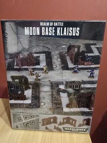 Warhammer 40k: Realm of Battle Moon Base Klaisus Battle Mat and Terrain ...