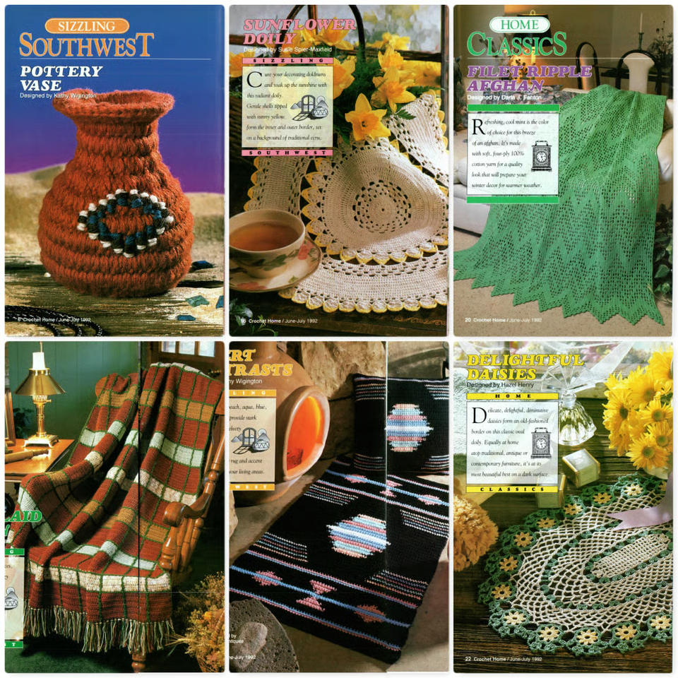 Crochet Home Pattern Book | eBay