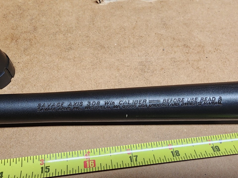 Savage Small Shank 20" .308 1:10 Twist Factory Barrel | eBay