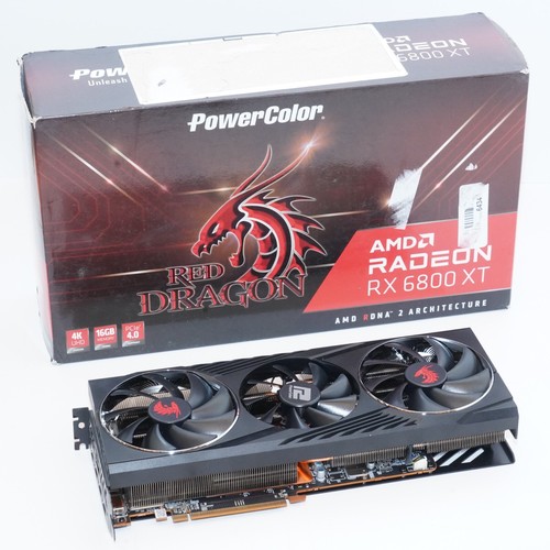 PowerColor Red Dragon Radeon RX 6800 XT OC Graphics Card 4713436173137 ...