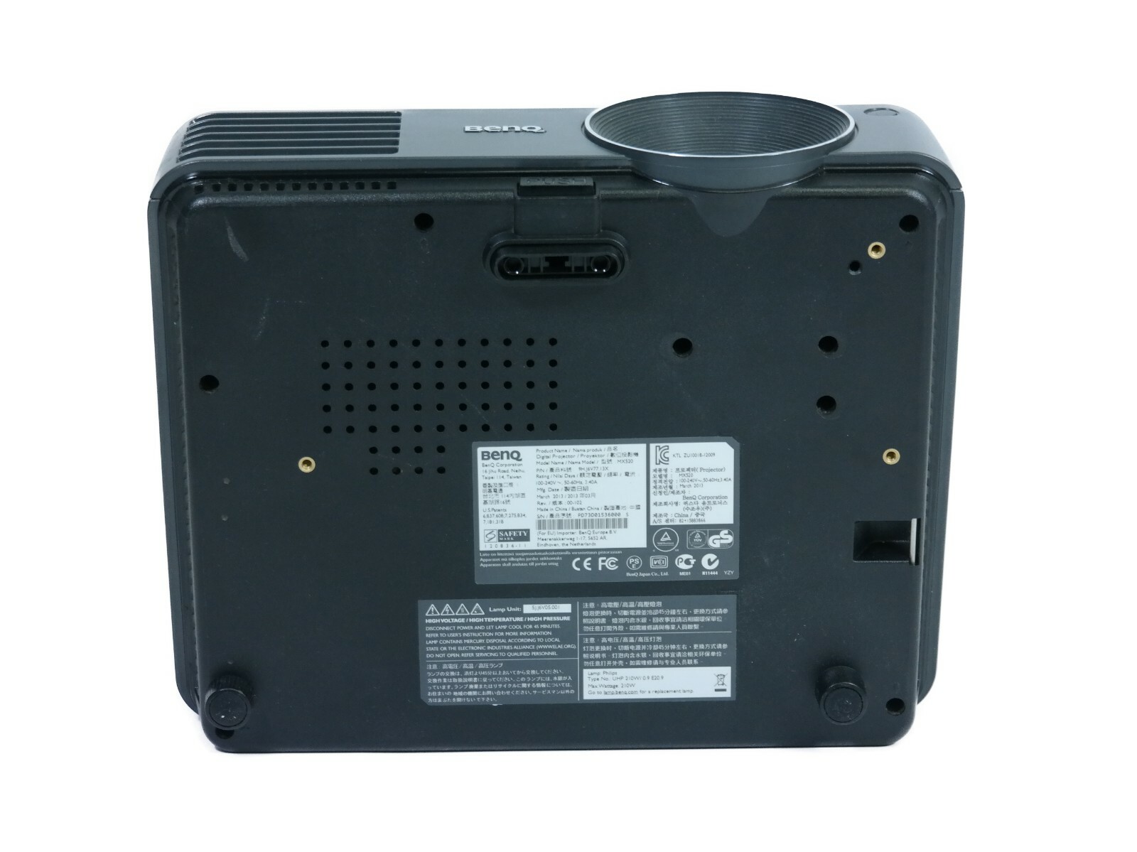 BenQ MX520 DLP Projector 3000 ANSI Gaming HD HDMI 1080p Remote TeKswamp ...