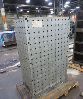 4 Sided Cast Iron CNC Tombstone ALUMINUM TOMBSTONE 51''H X 34'' X 24 ...