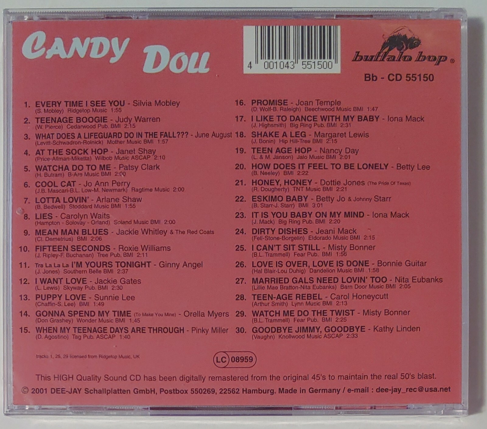 Candy Doll by Various (CD, 2001) for sale online | eBay