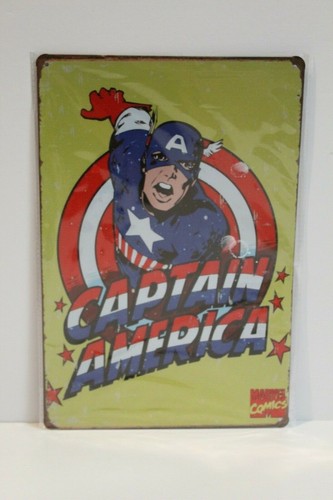 CAMS3 Captain America Metal Sign New 30 cm H X 20 cm W | eBay Australia