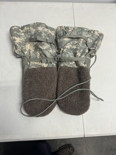 USGI UCP ACU ECW Extreme Cold Weather Mitten Set Size Large With Liners ...