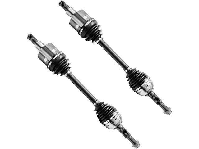 Detroit Axle 23ZP64J Front Axle Shaft Set Fits 2005-2009 Saab 97X Axle ...