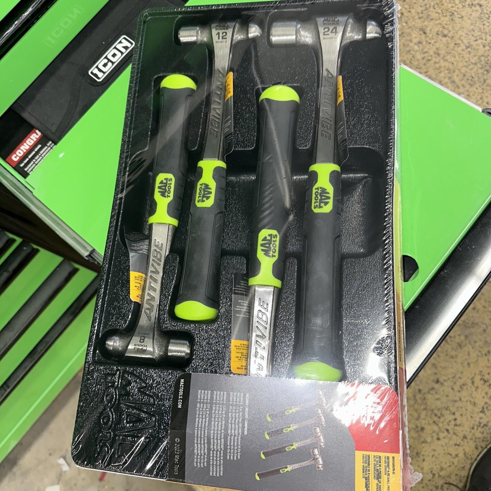 Mac Tools 4Pc Hammer set ANTIVIBE new! | eBay