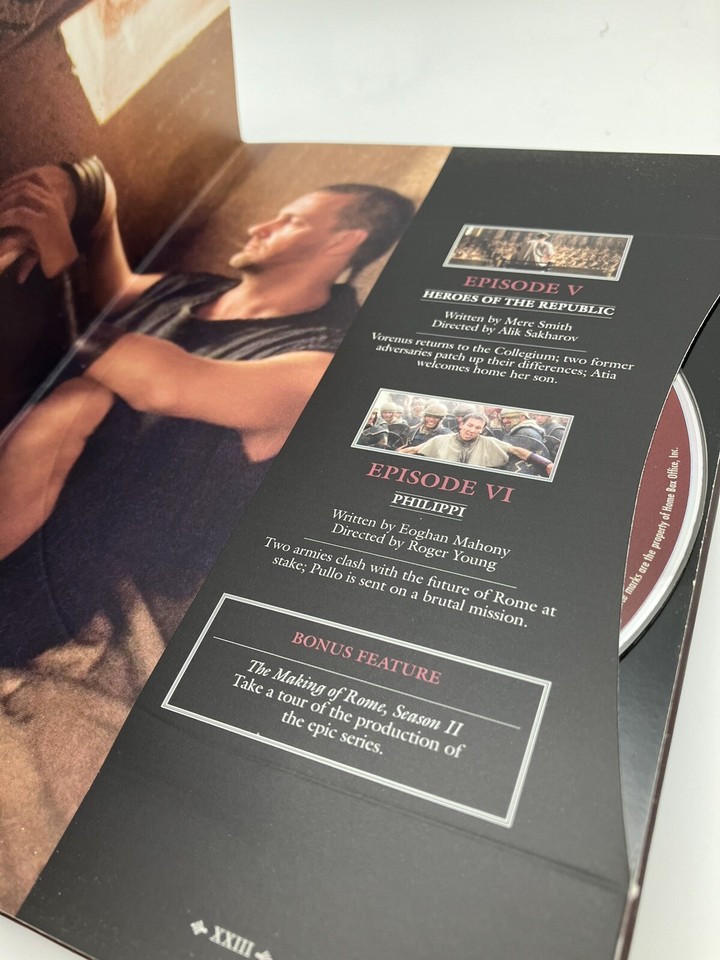 Rome The Complete Series Box Set Seasons 1 & 2 (11-DVDs, 2009) TV Show ...