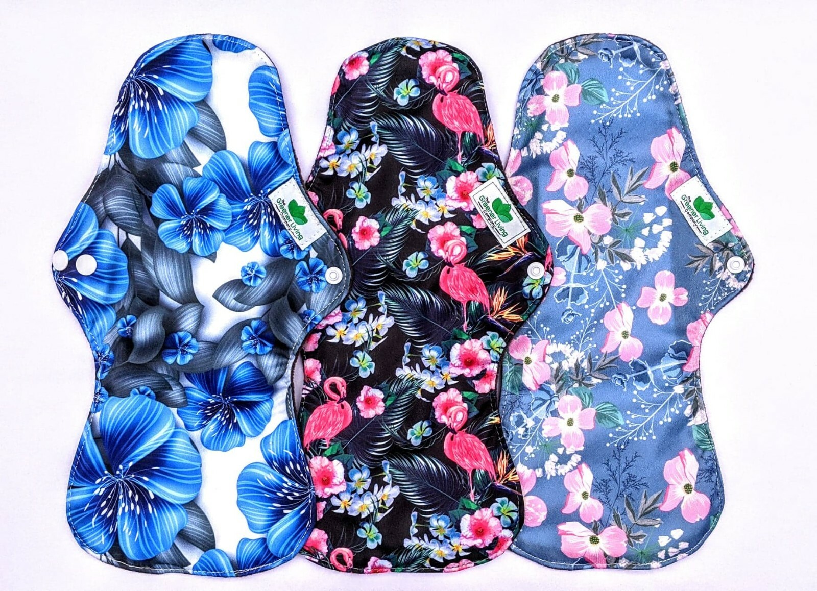 Reusable Period Pads Bamboo Fibre Washable Cloth Sanitary Towels ...