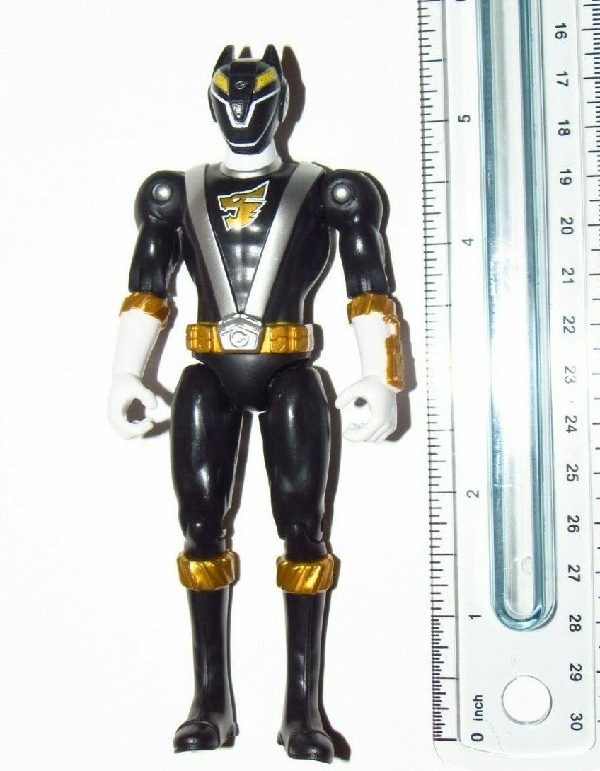 RPM Black Wolf Ranger : MMPR Vintage Action Figure Bandai | eBay