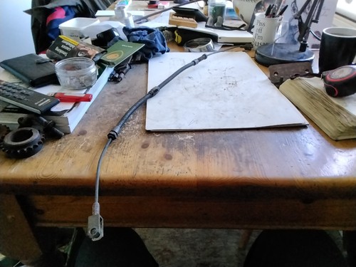 Austin Healey Sprite And Mg Midget Handbrake Cable..approx 32" Original ...