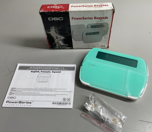 DSC PK5500 64-Zone Programmable Full-Message Pro Alarm LCD Security ...