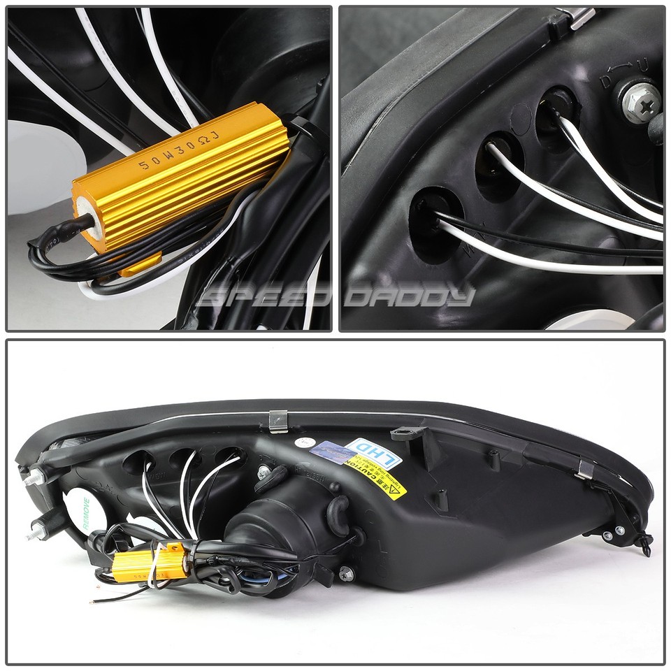 FOR 1992-2000 LEXUS SC300/SC400 CHROME HOUSING PROJECTOR HEADLIGHTS W ...