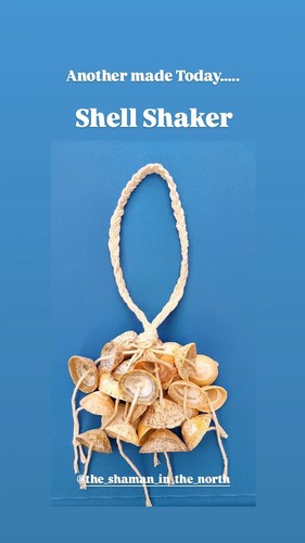Shell Shaker - soundbath healer percussion shaman therapy instrument ...