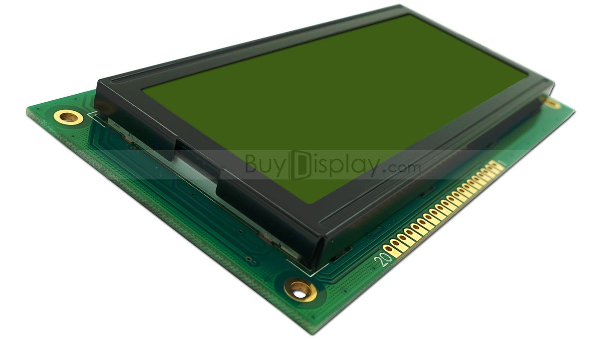 5V LCD Screen 192x64 LCD Display Module - KS0108B Controller, 5V ...