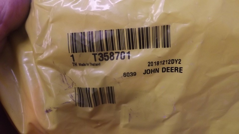 John Deere 333G Compact Track Loader Surge Tank -Lower Radiator Hose ...