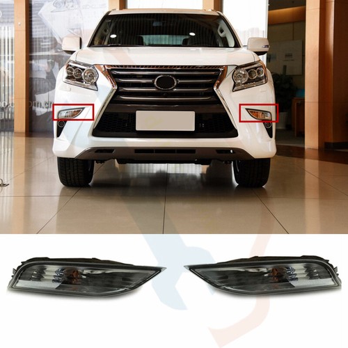 2Pcs For Lexus GX400 GX460 2014-2020 LH&RH Side Front Bumper light Fog ...