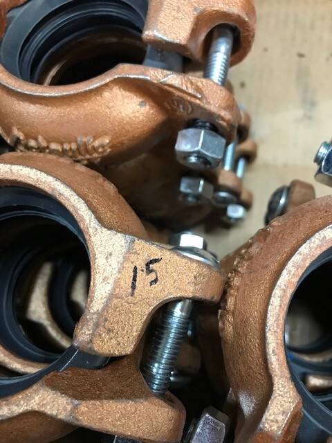 Victaulic QuickVic Rigid Coupling for Copper 2" Model 2/54-607 ...