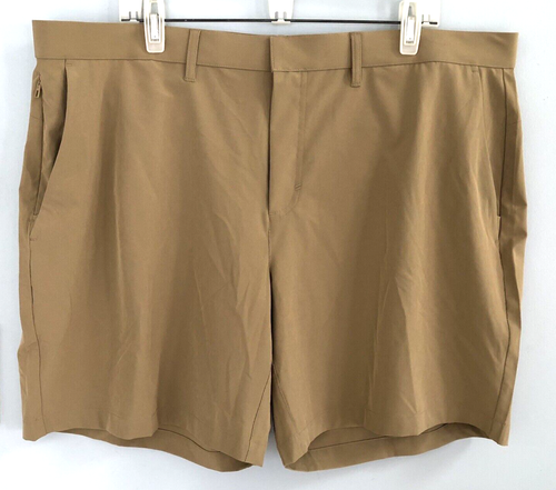 Fabletics The Only Tech Shorts Men's 42 Lightweight Tan Performance ...
