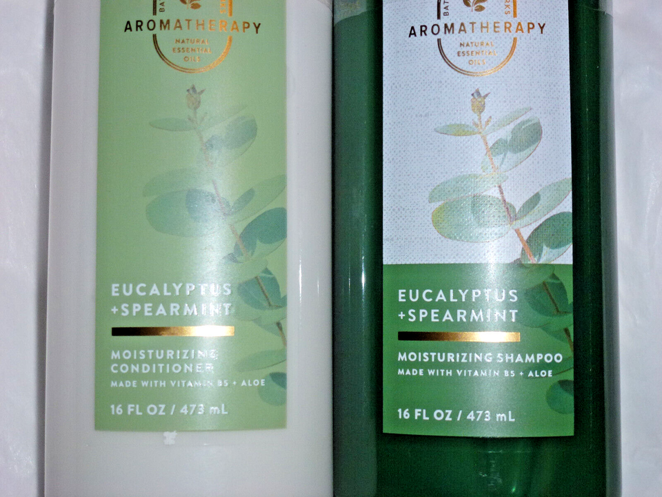 Bath & Body Works EUCALYPTUS SPEARMINT MOISTURIZING SHAMPOO ...