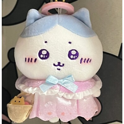 Cute Chiikawa Plush Doll Keychain Angel Devil Mascot Hachiware Ornament ...