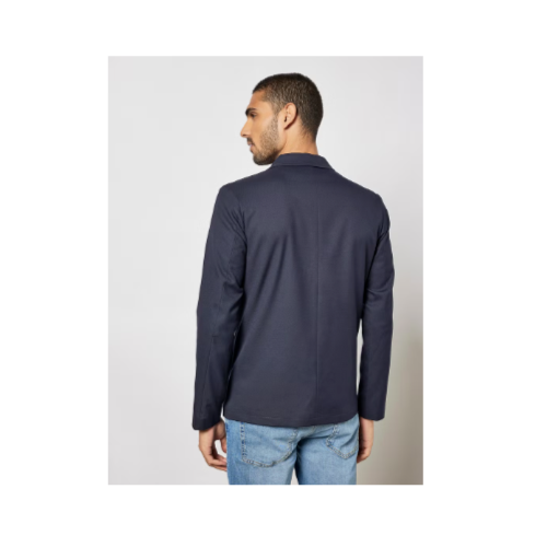 Homme Hybrid Blazer Jacket Size 40R Dark Navy Shacket RRP £95 | eBay