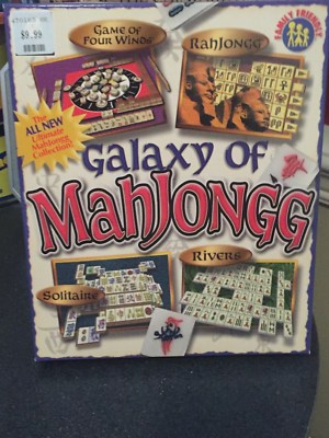 *one owner!* Galaxy Of Mahjongg PC cd-rom 1998 Windows 95/98 eGames ...