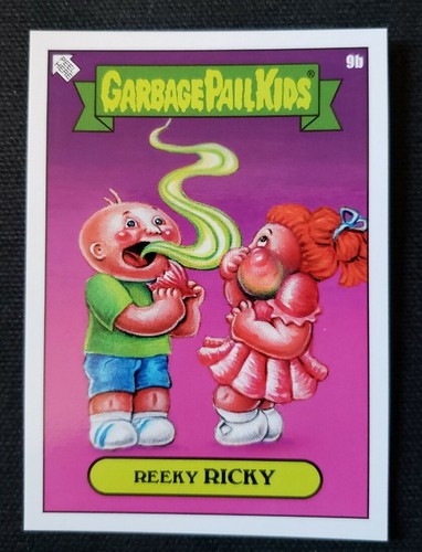 REEKY RICKY 9b GARBAGE PAIL KIDS 2019 Scratch n Stink Sticker Card GPK ...