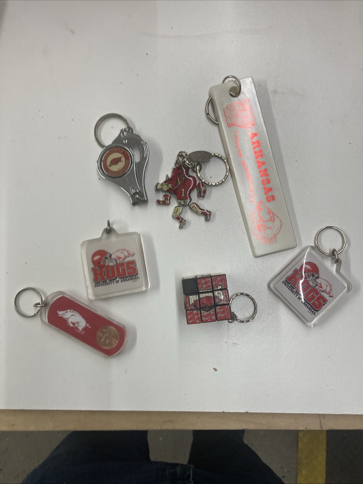 Arkansas Razorbacks Lot Of Key Chains | eBay