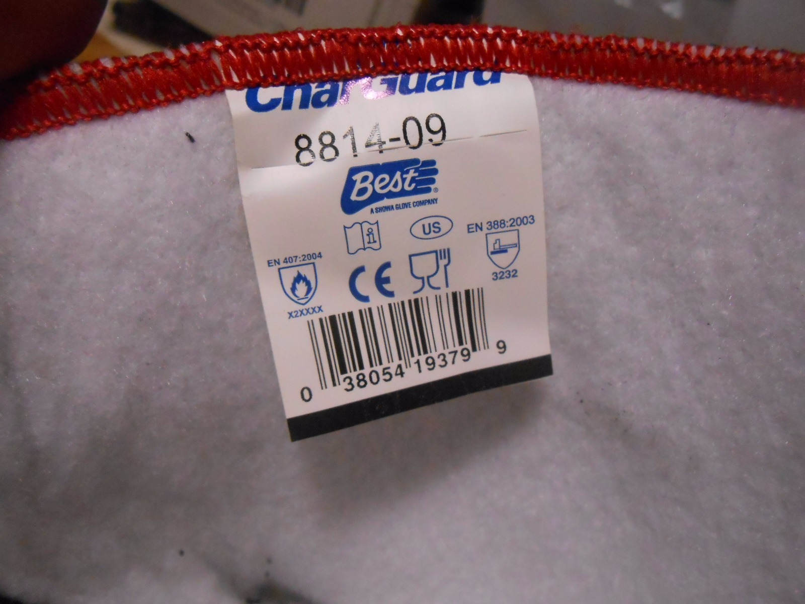 Showa Best Heat Resistant Gloves Charguard 8814-09 Large Sz 9 One Dozen ...