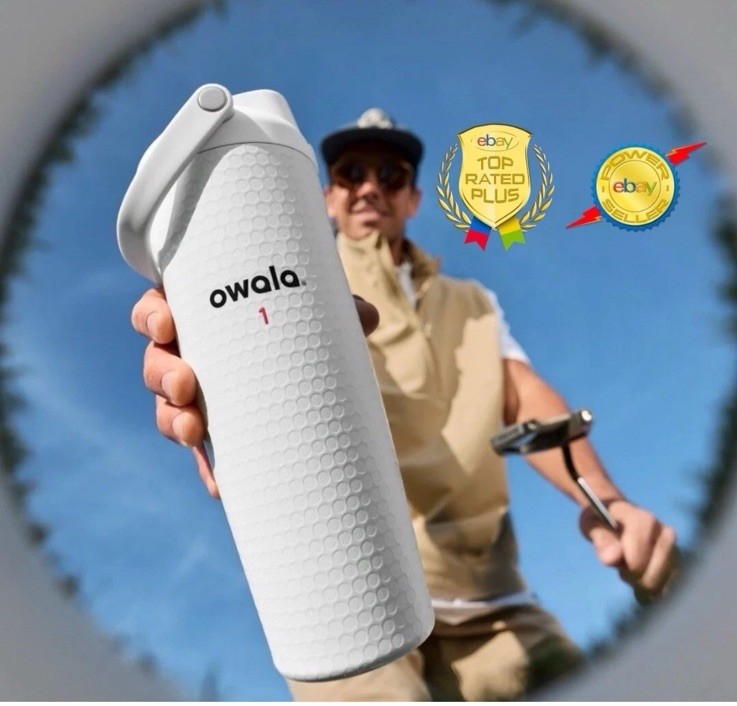 Owala Golf Fairways For Days 30 Oz Color Drop Freesip Sway Bottle White ...